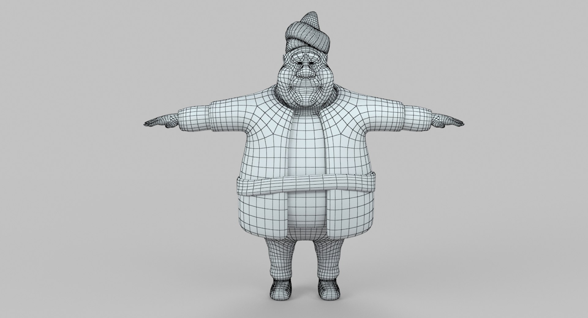 Funny Fat Man Model - TurboSquid 1289218