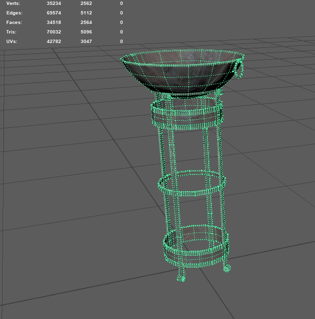 Pit Metallic 3D Model - TurboSquid 1653639