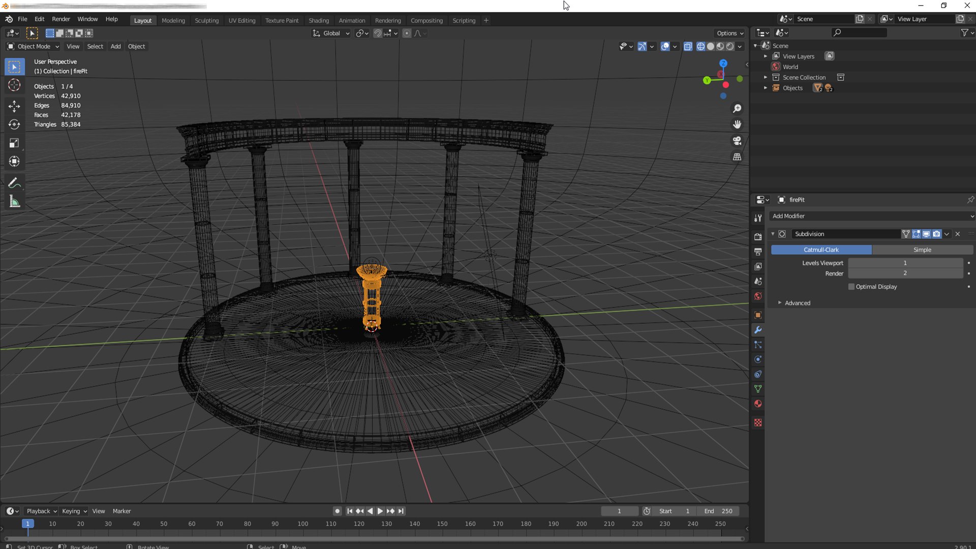 Pit Metallic 3D Model - TurboSquid 1653639