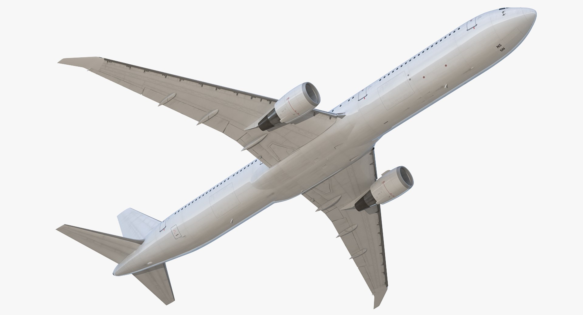 Boeing 767-400er generic 3D model - TurboSquid 1236967