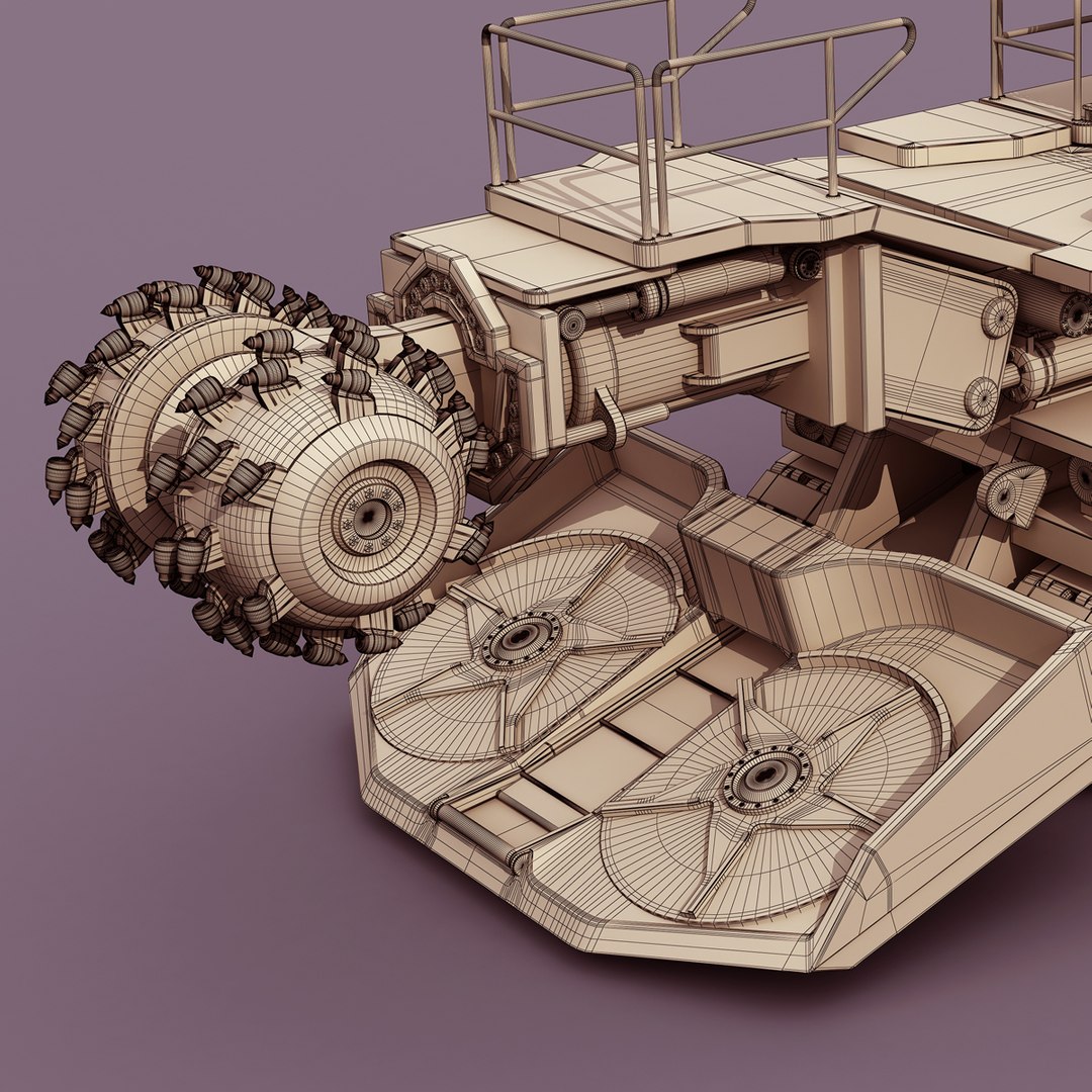 3d max mining underground