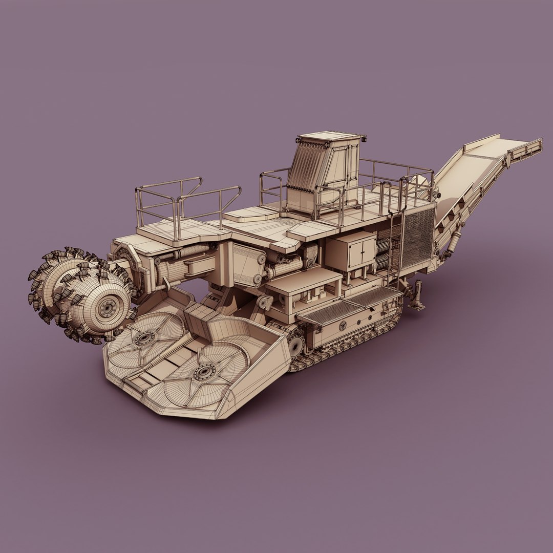 3d max mining underground