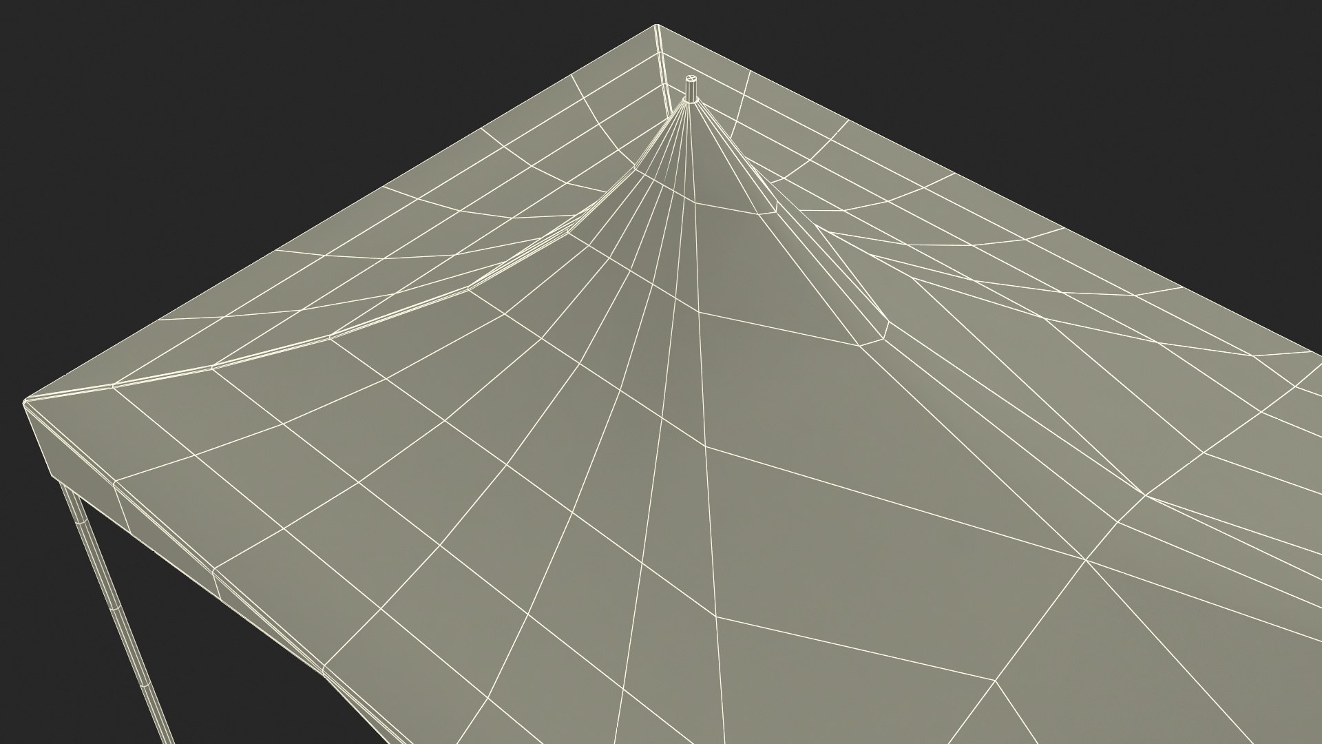 3D Wedding Tent Blue model - TurboSquid 2146849