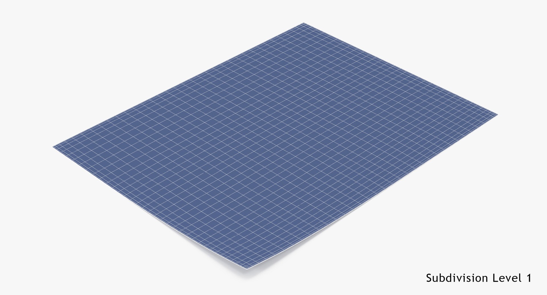 Single paper sheet 01 3D - TurboSquid 1206482