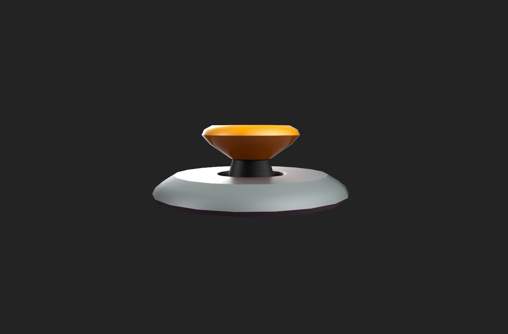3D radiation button - TurboSquid 1649473