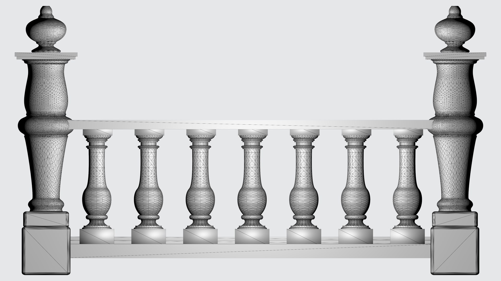 3D 3D Balustrade Visualization Inspiring Designs And Virtual Solutions ...