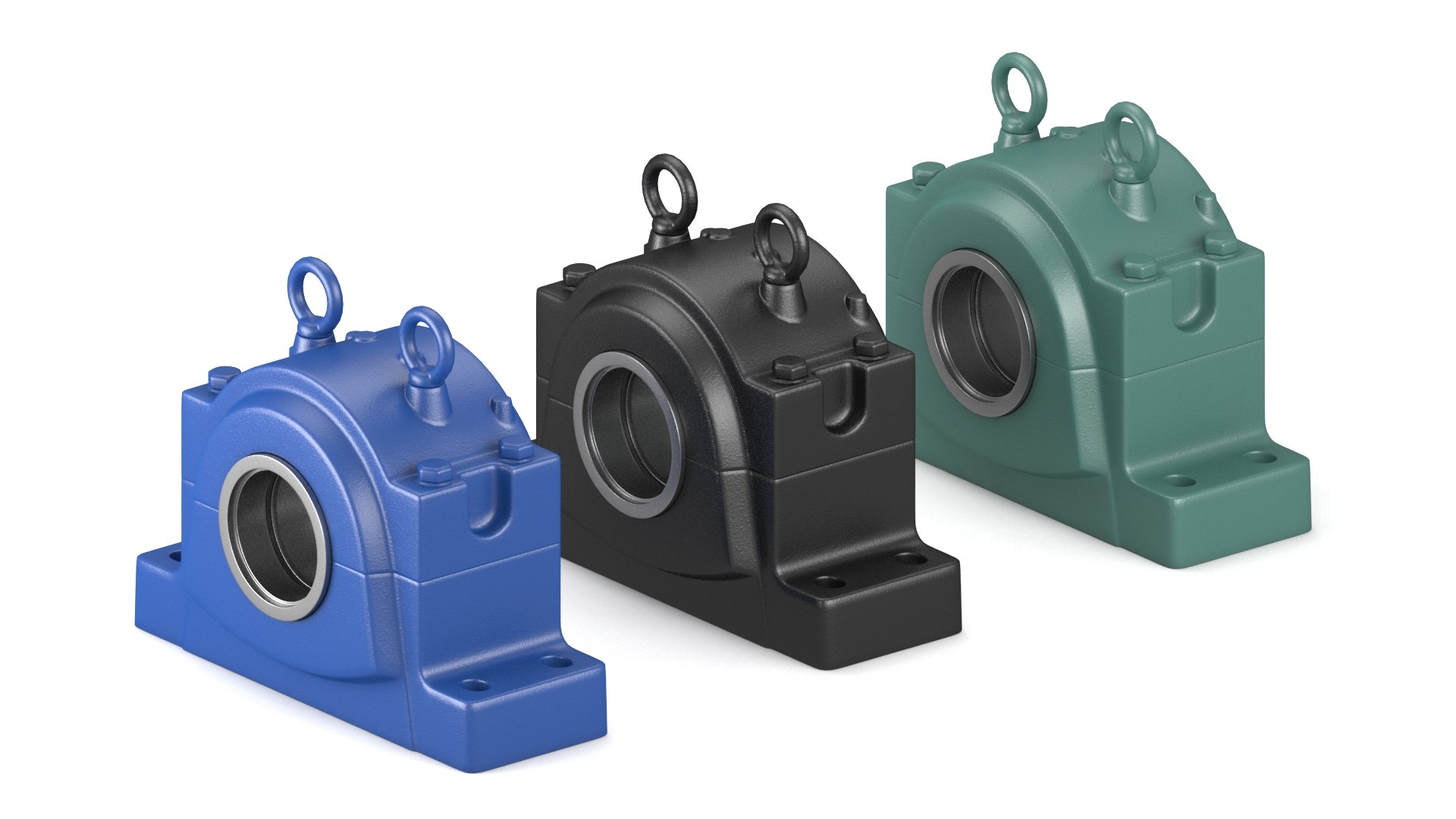 Bearing Block Assembly 3D Model - TurboSquid 2346776