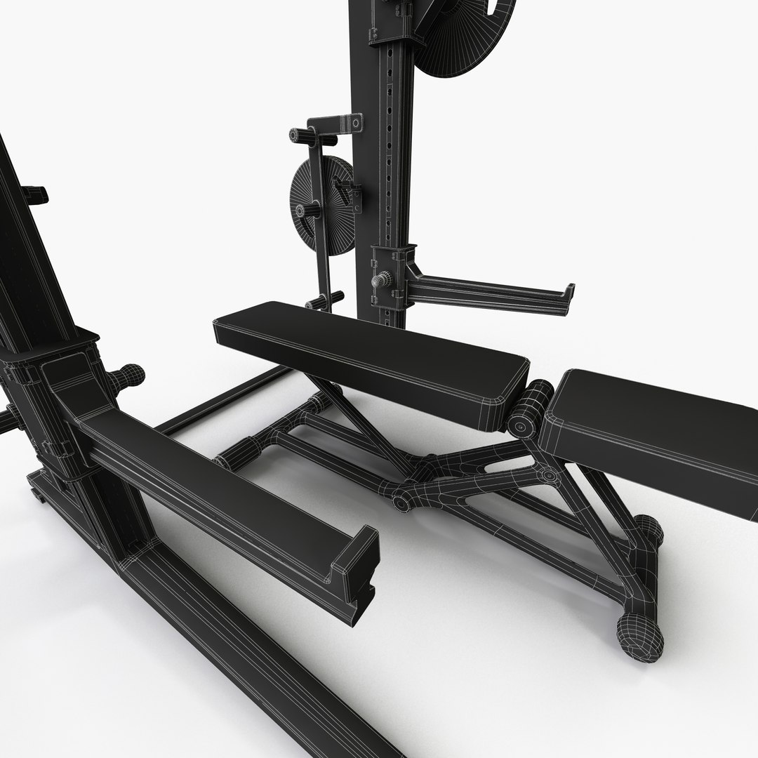 Power Personal Strength Bench Model - TurboSquid 1169801