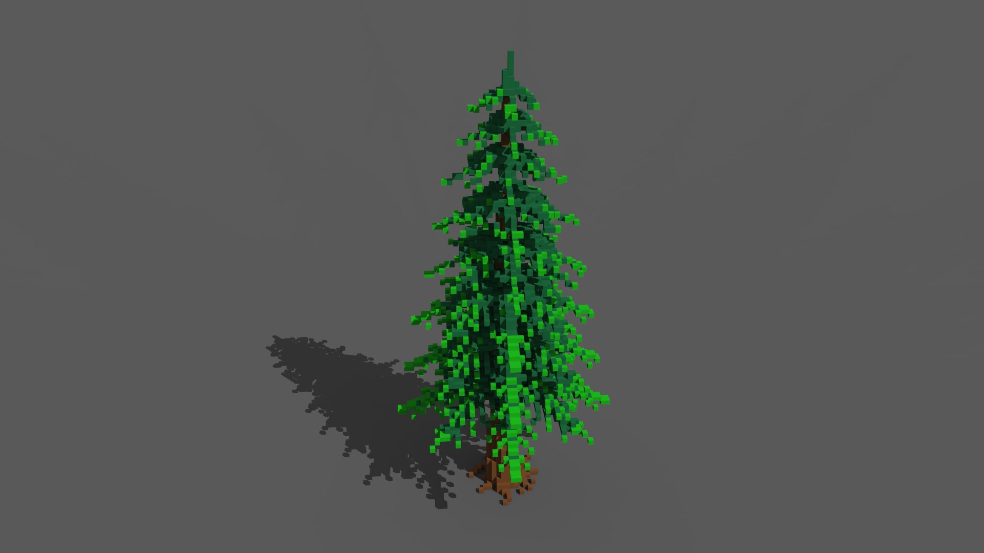 3D Voxel Tree - TurboSquid 1358136