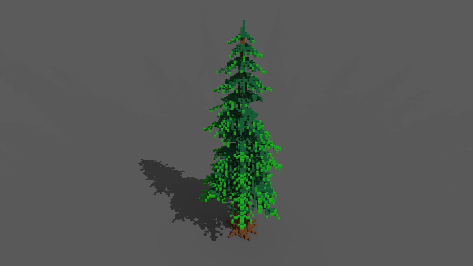 3D Voxel Tree - TurboSquid 1358136