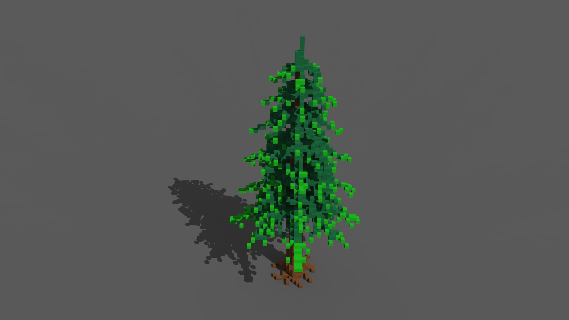 3D Voxel Tree - TurboSquid 1358136