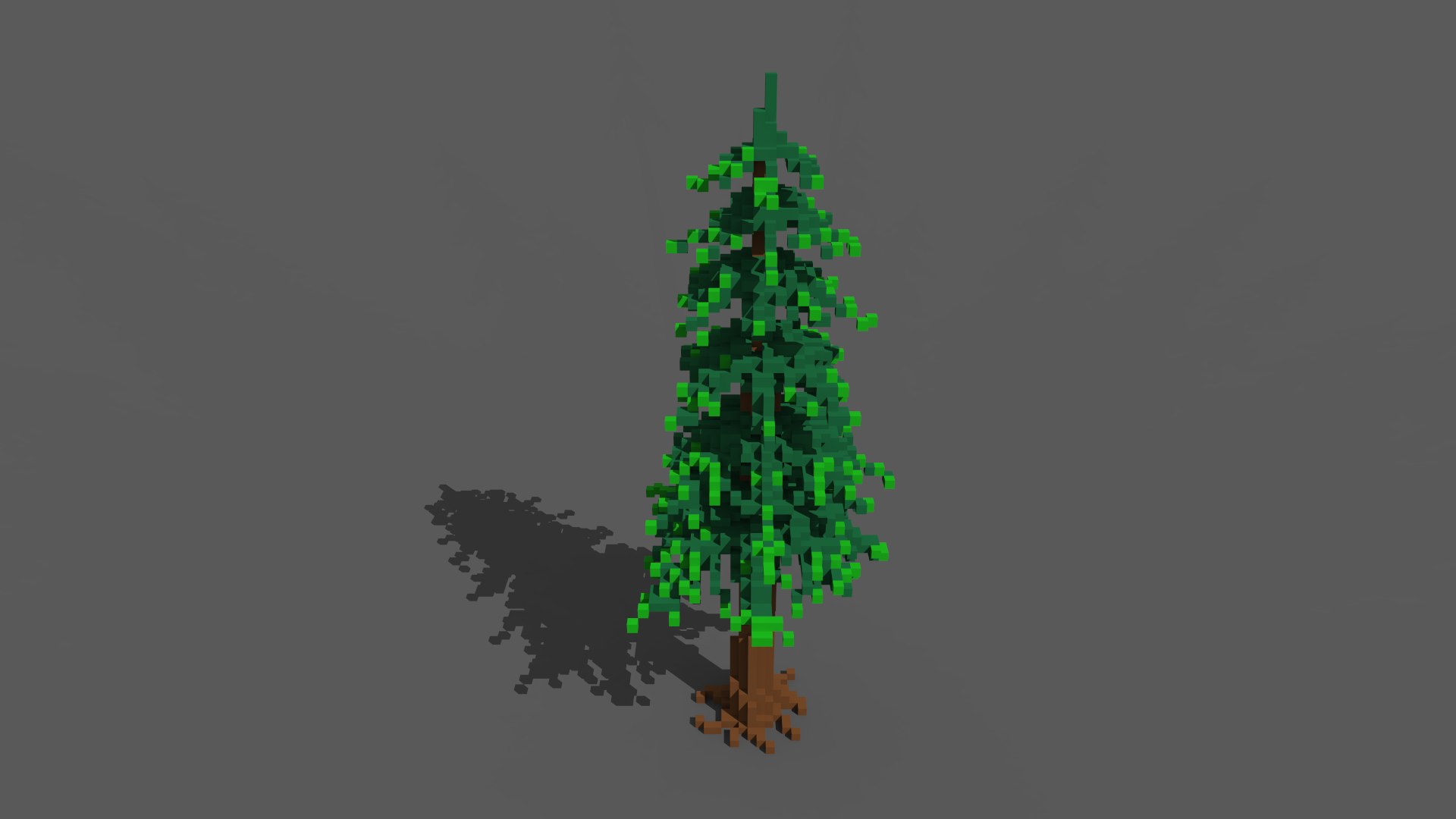 3D Voxel Tree - TurboSquid 1358136
