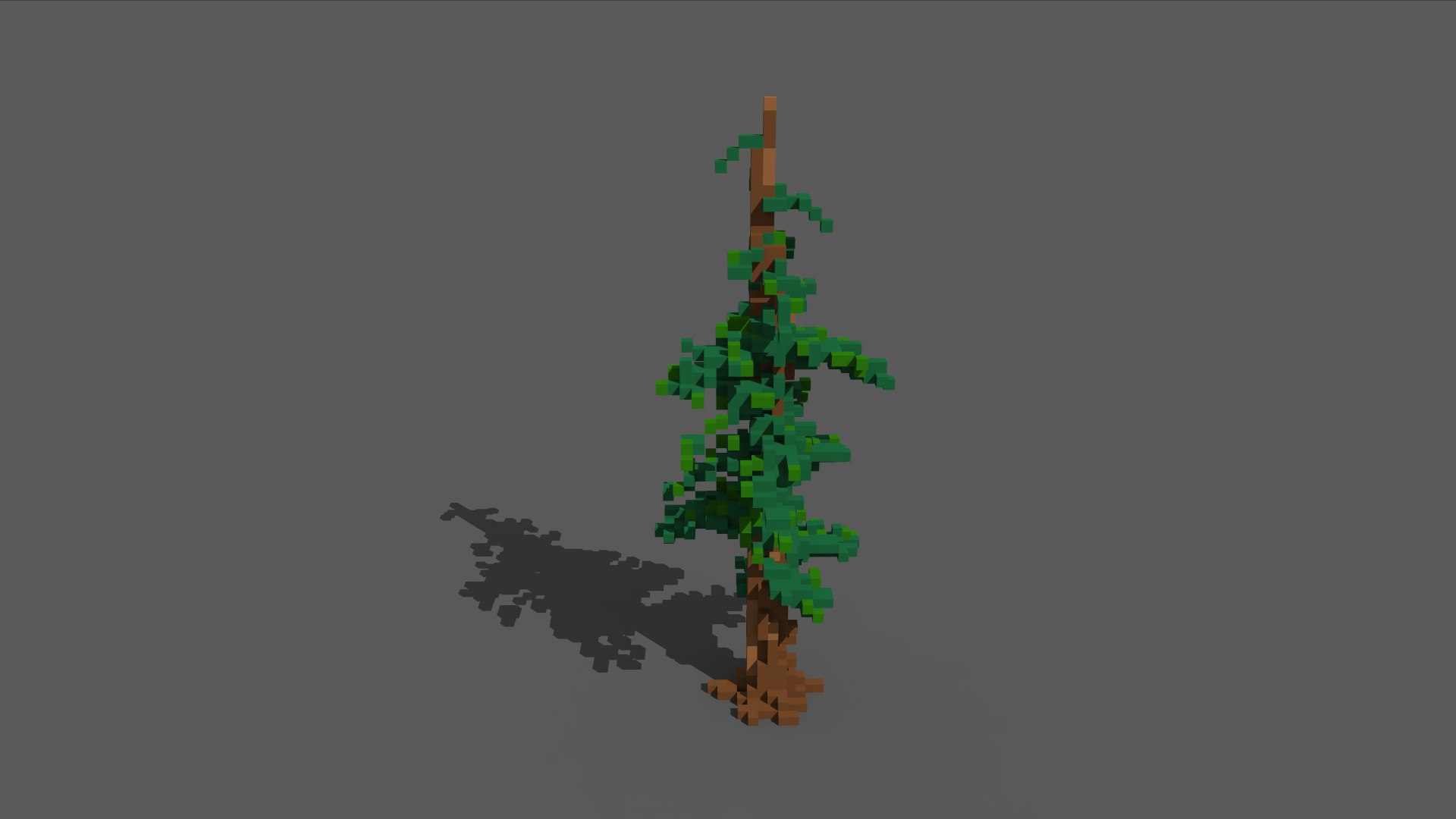 3D Voxel Tree - TurboSquid 1358136