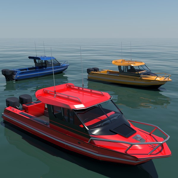 Offshore Motorboat 3D Models for Download | TurboSquid