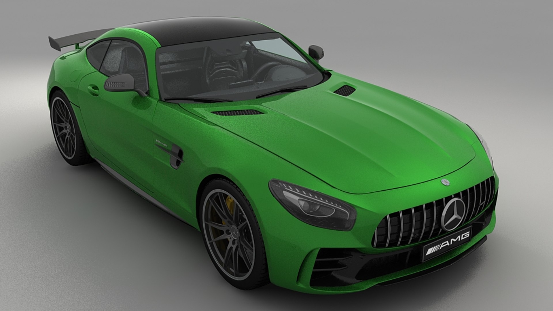 3D Amg Gtr 2018 Model - TurboSquid 1421559