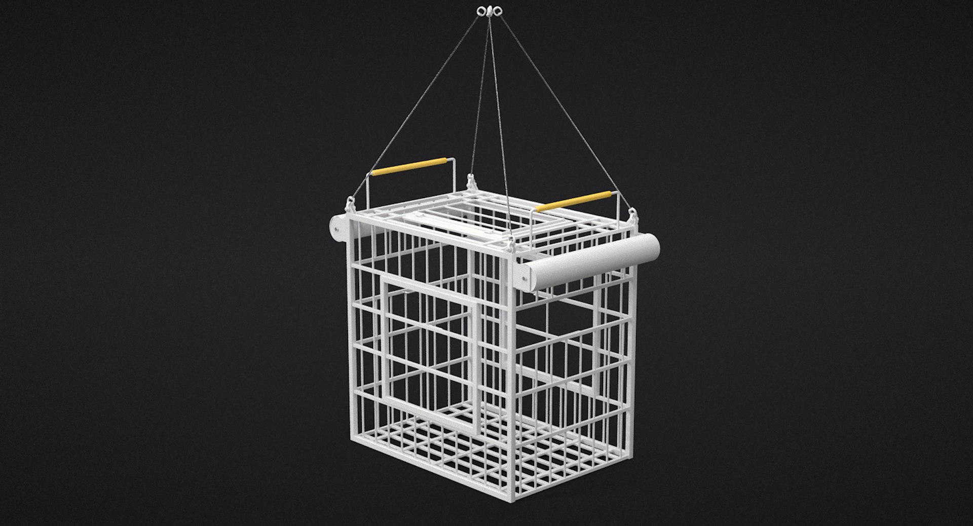 Shark-proof Cage 3D Model - TurboSquid 1372799