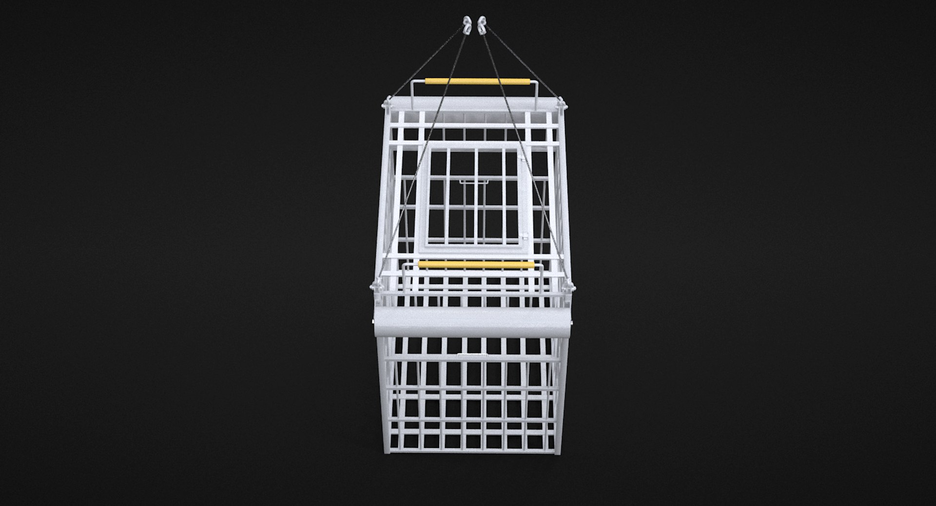 Shark-proof Cage 3D Model - TurboSquid 1372799