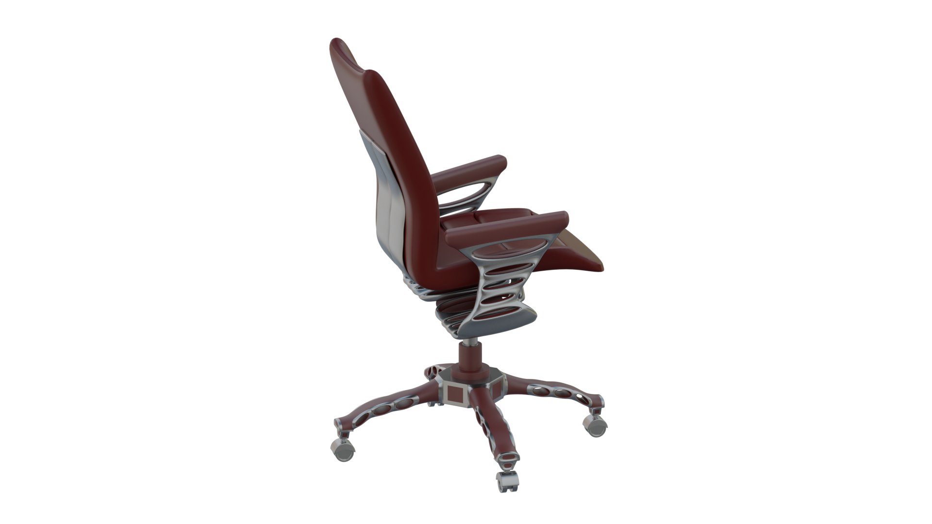 Futuristic Office Chair 3D Model - TurboSquid 2472743