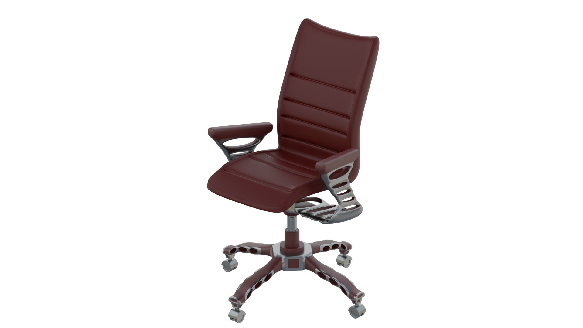 Futuristic Office Chair 3D Model - TurboSquid 2472743