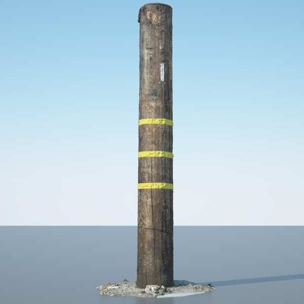 Utility Pole STL Models for Download | TurboSquid