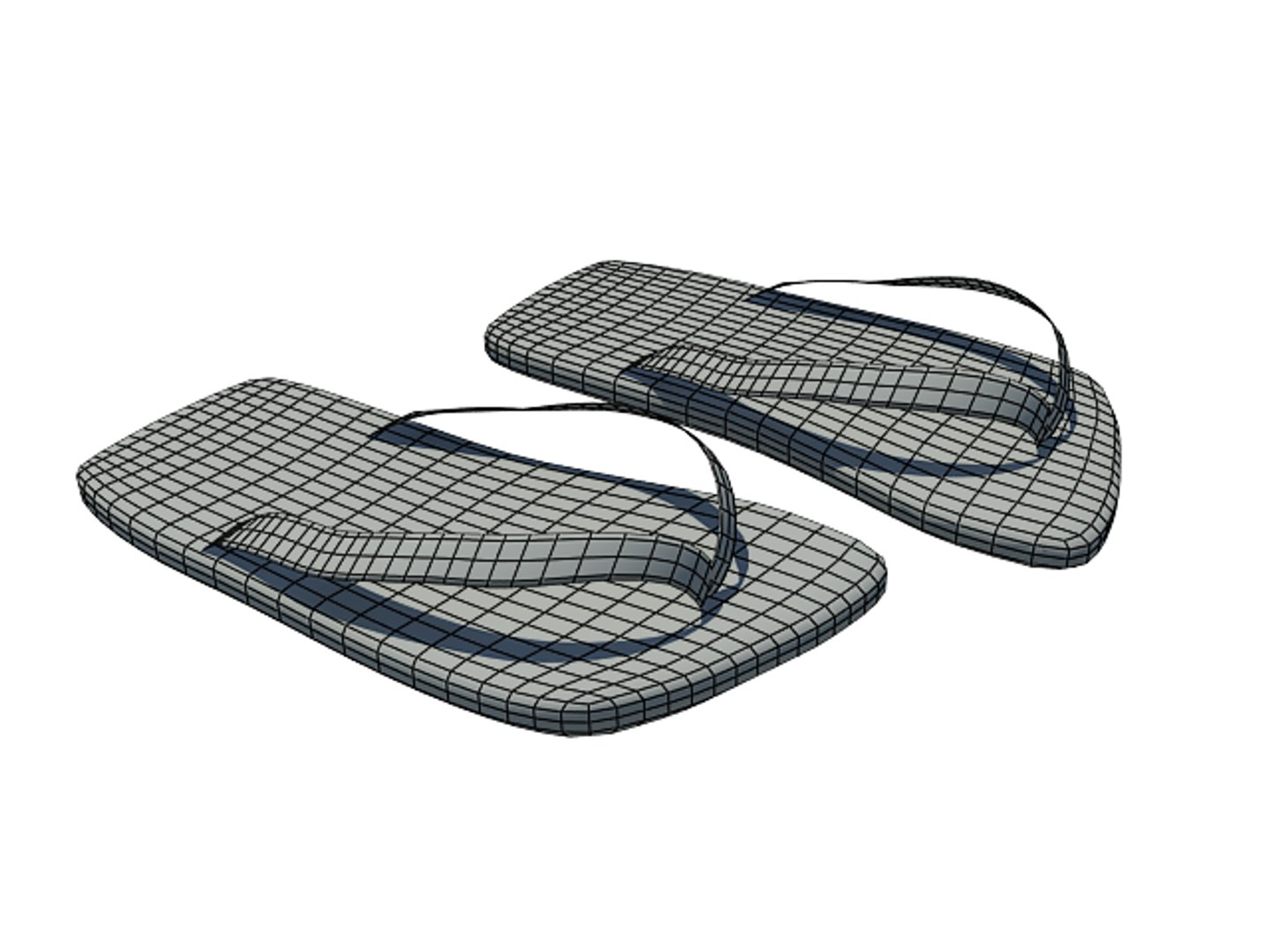 sandals 3d model