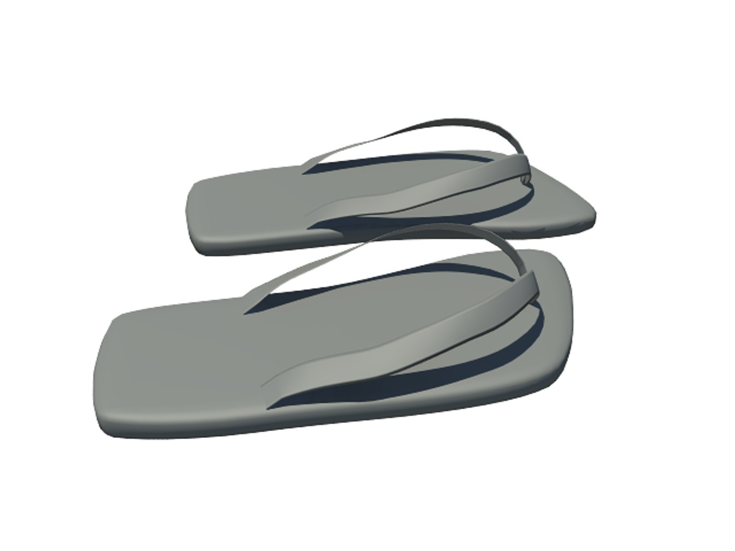 sandals 3d model