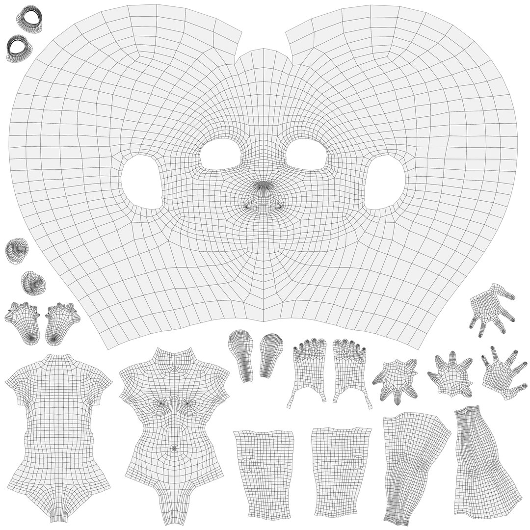 Hoor Cartoon Character Rigged In Blender Low-poly 3d Model Low-poly 3D ...