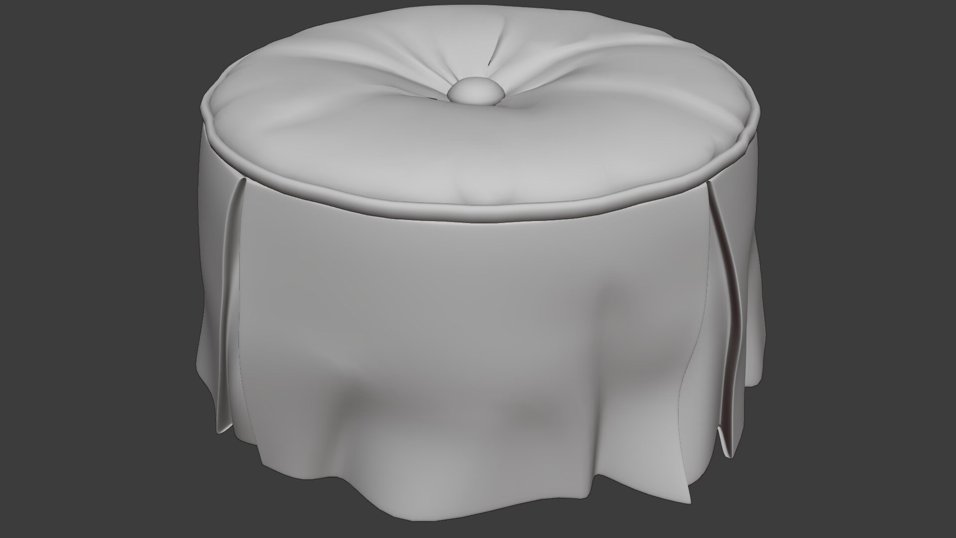 Ottoman Classic 3D Model - TurboSquid 1524963