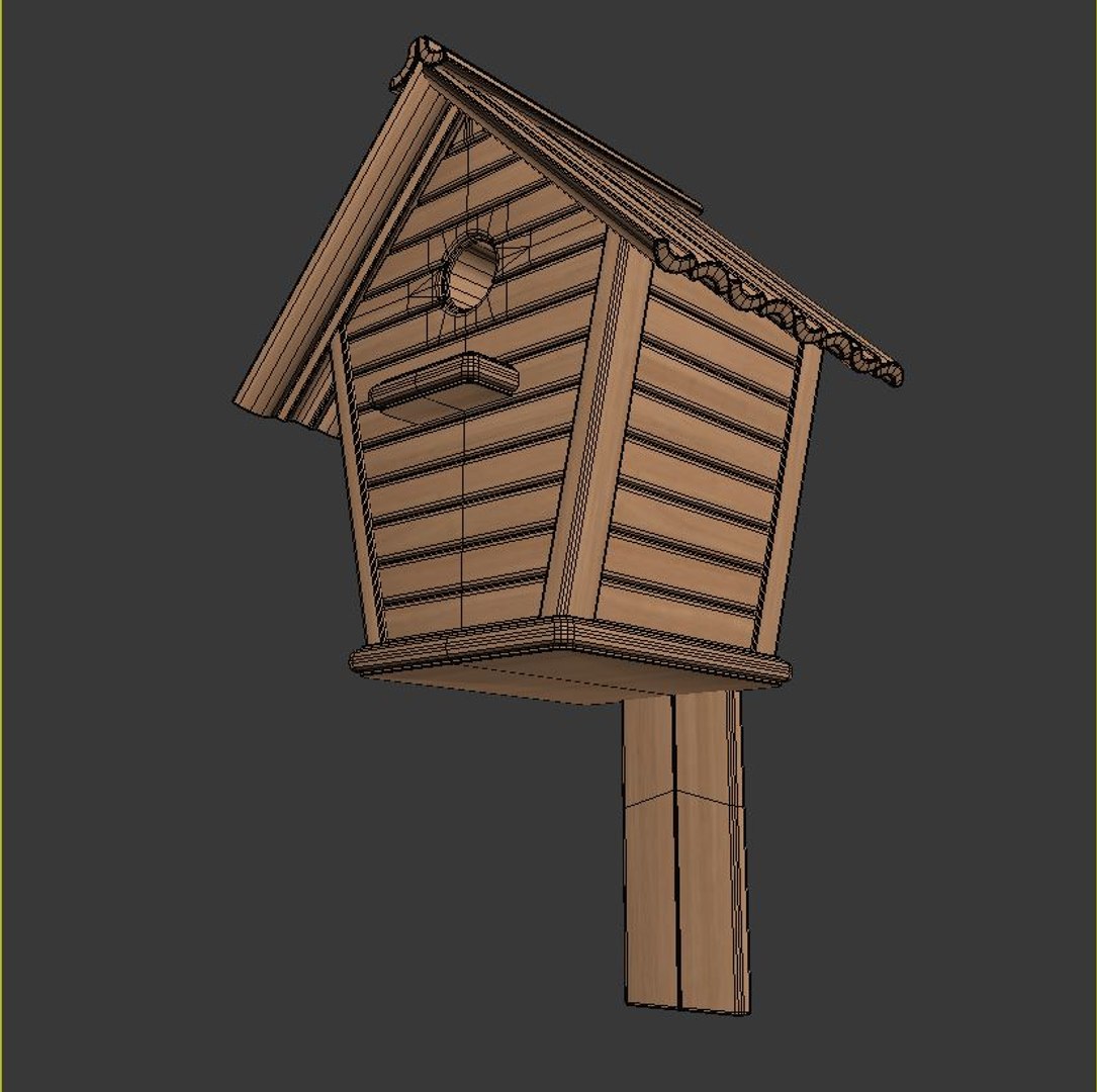 3D bird house - TurboSquid 1155955