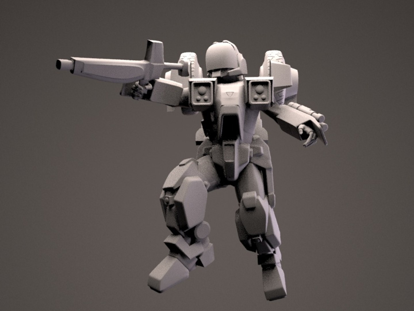 veritech cyclone mospeda - 3d model