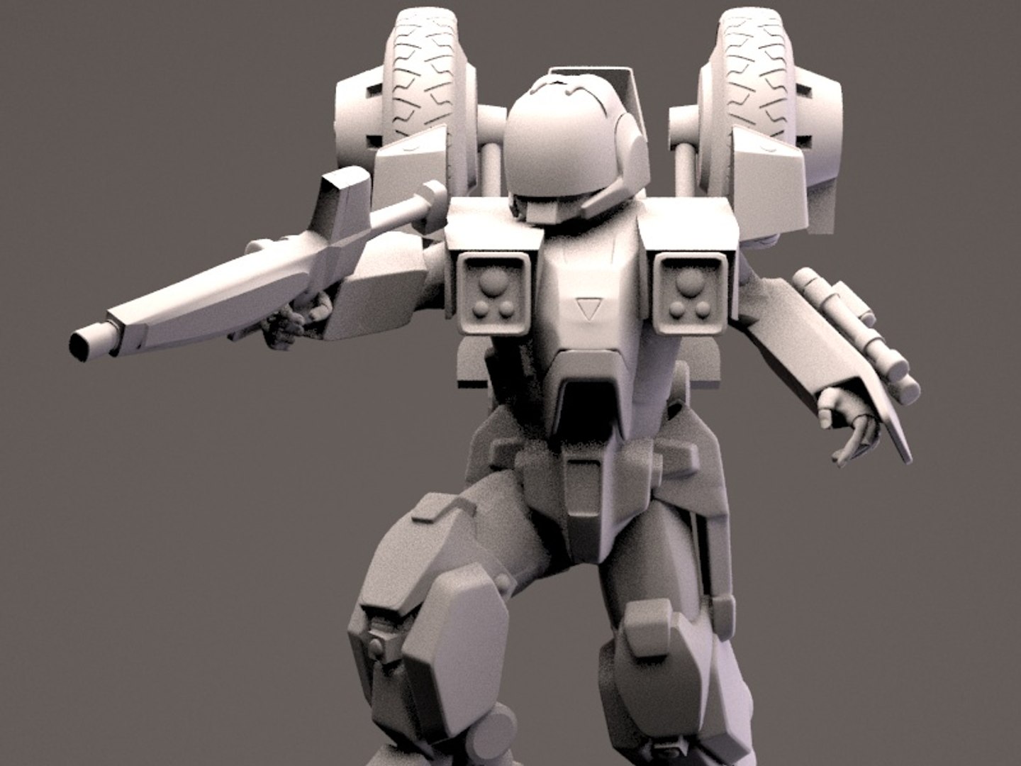 Veritech Cyclone Mospeda - 3d Model
