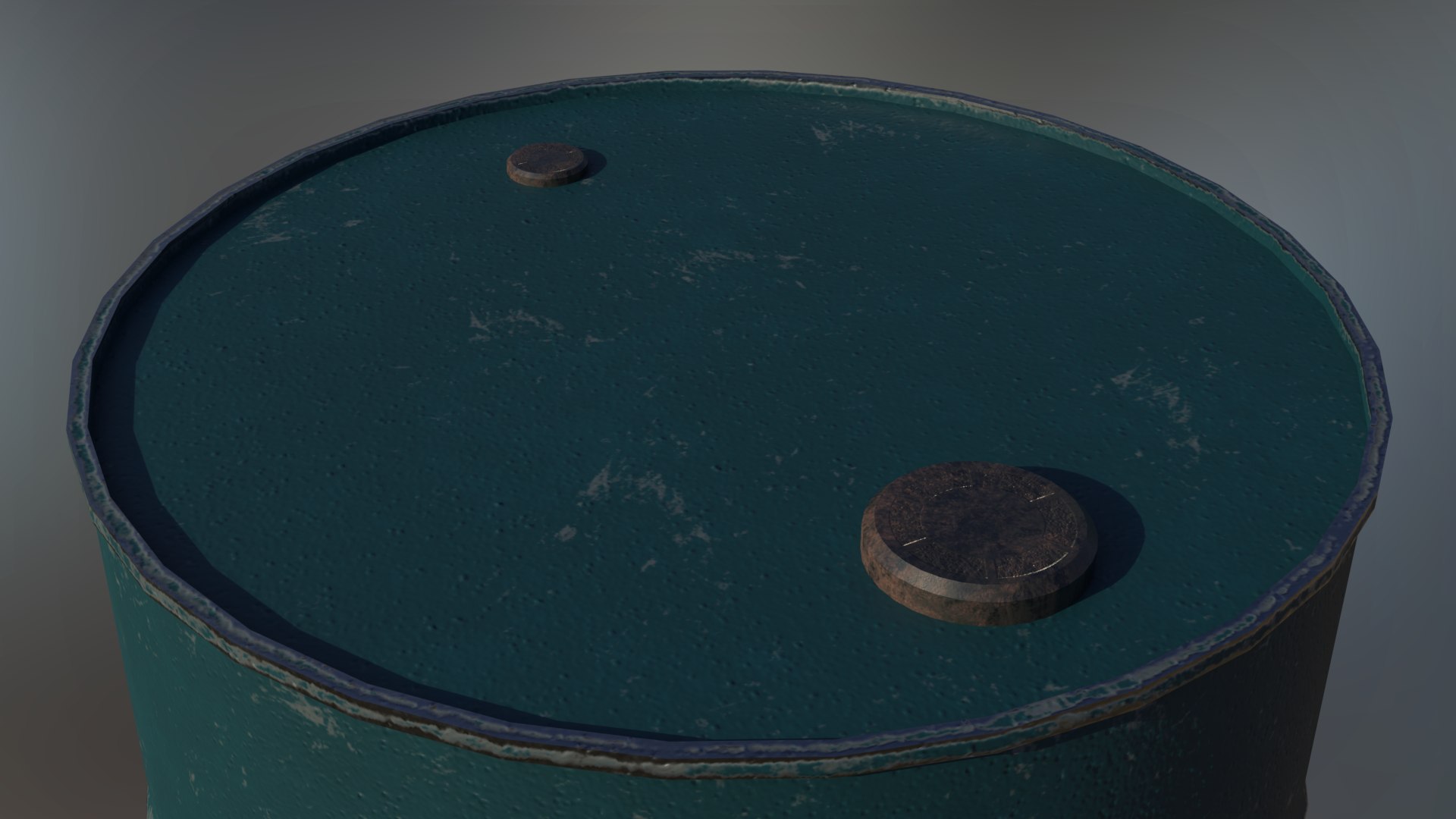 Industrial Oil Storage Drums - Blue 3D - TurboSquid 1806363