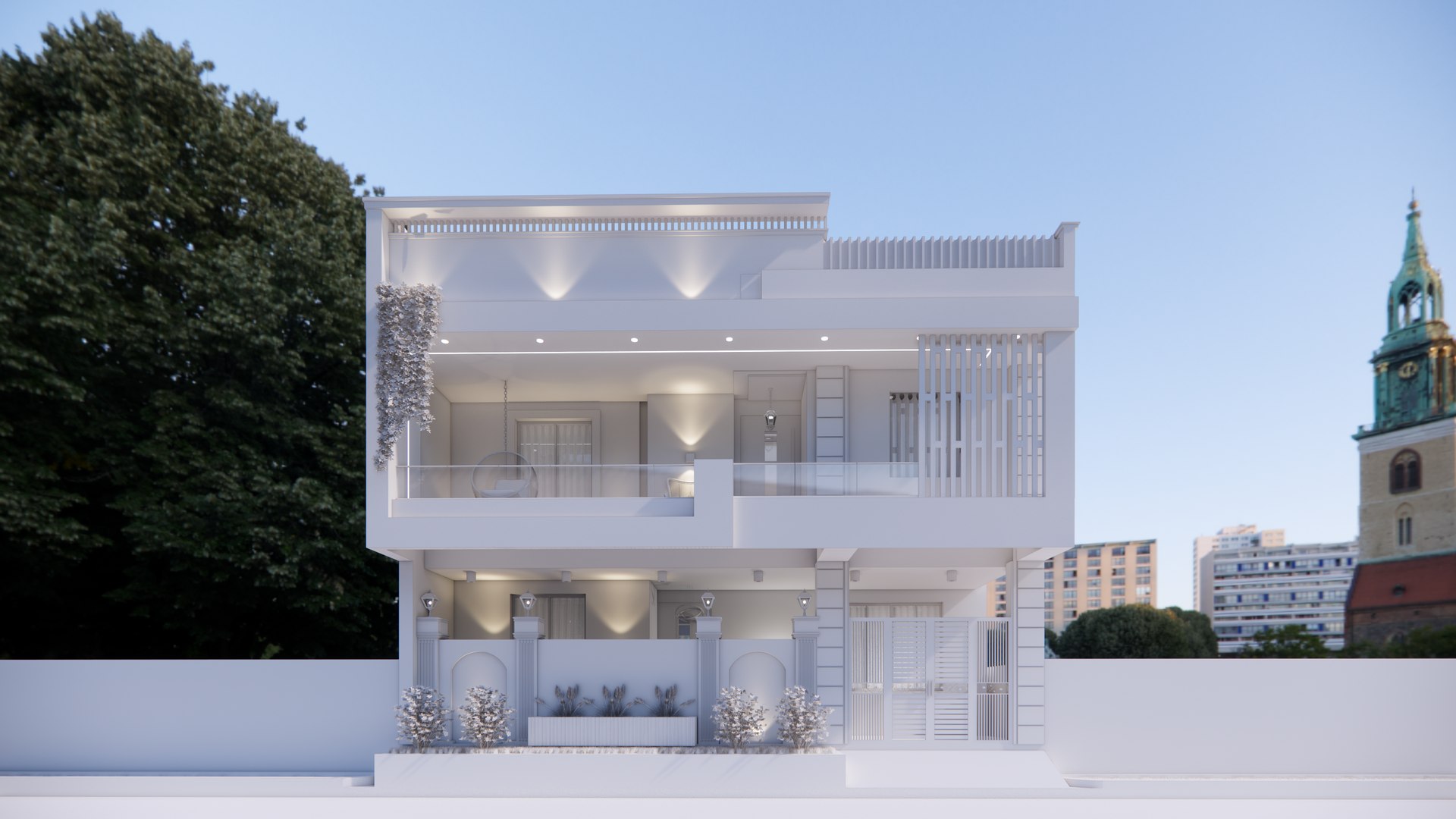 MODER HOUSE 3D - TurboSquid 2266191