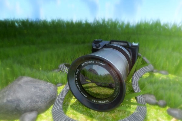 photo camera 3d max
