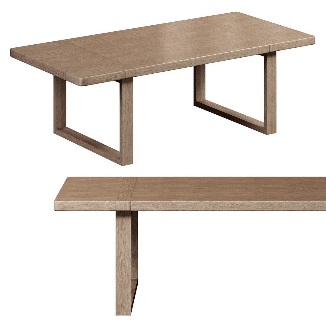 HORIZON DINING TABLE 3D Model - TurboSquid 1936666