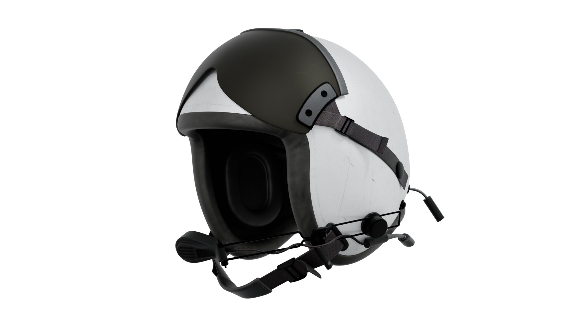 3D Air Force Pilot Helmet - Gentex HGU Model - TurboSquid 2332163