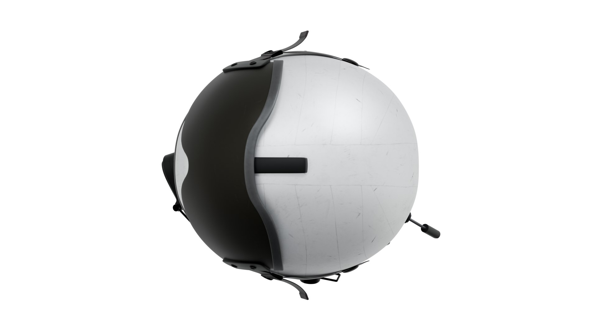 3D Air Force Pilot Helmet - Gentex HGU Model - TurboSquid 2332163