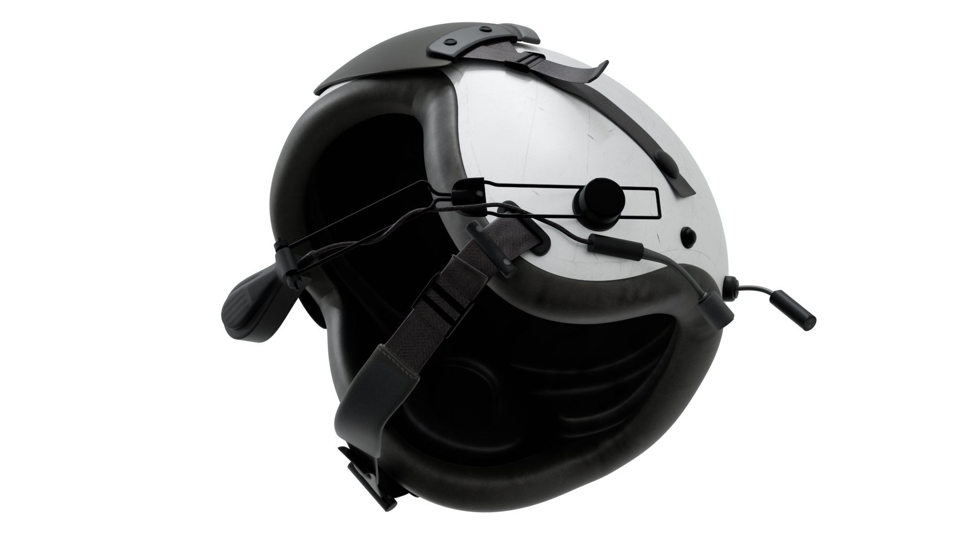 3D Air Force Pilot Helmet - Gentex HGU Model - TurboSquid 2332163