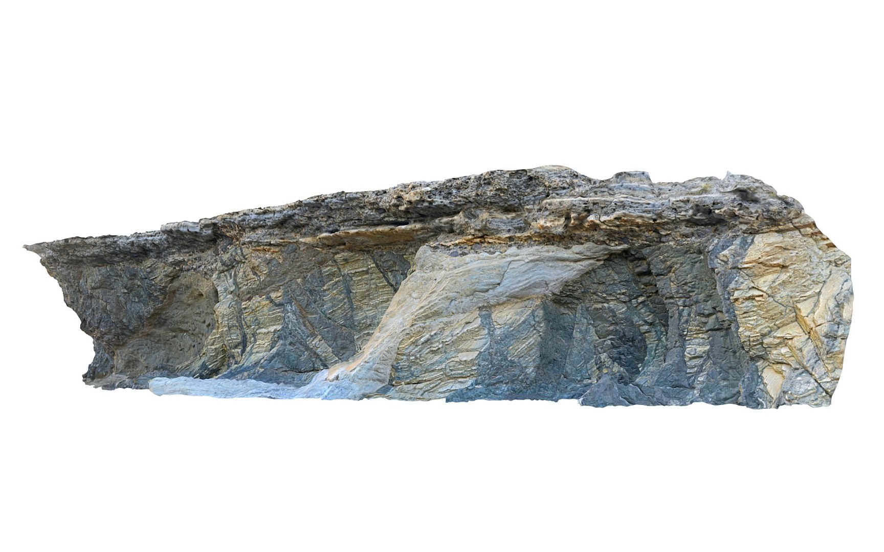 Ocean Cliff Hd 3D Model - TurboSquid 1237962