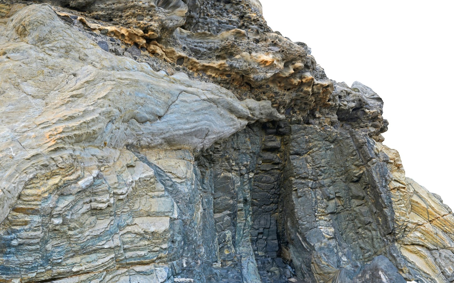 Ocean Cliff Hd 3D Model - TurboSquid 1237962