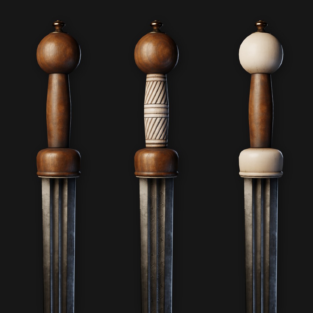 Roman Swords Model - TurboSquid 1577182
