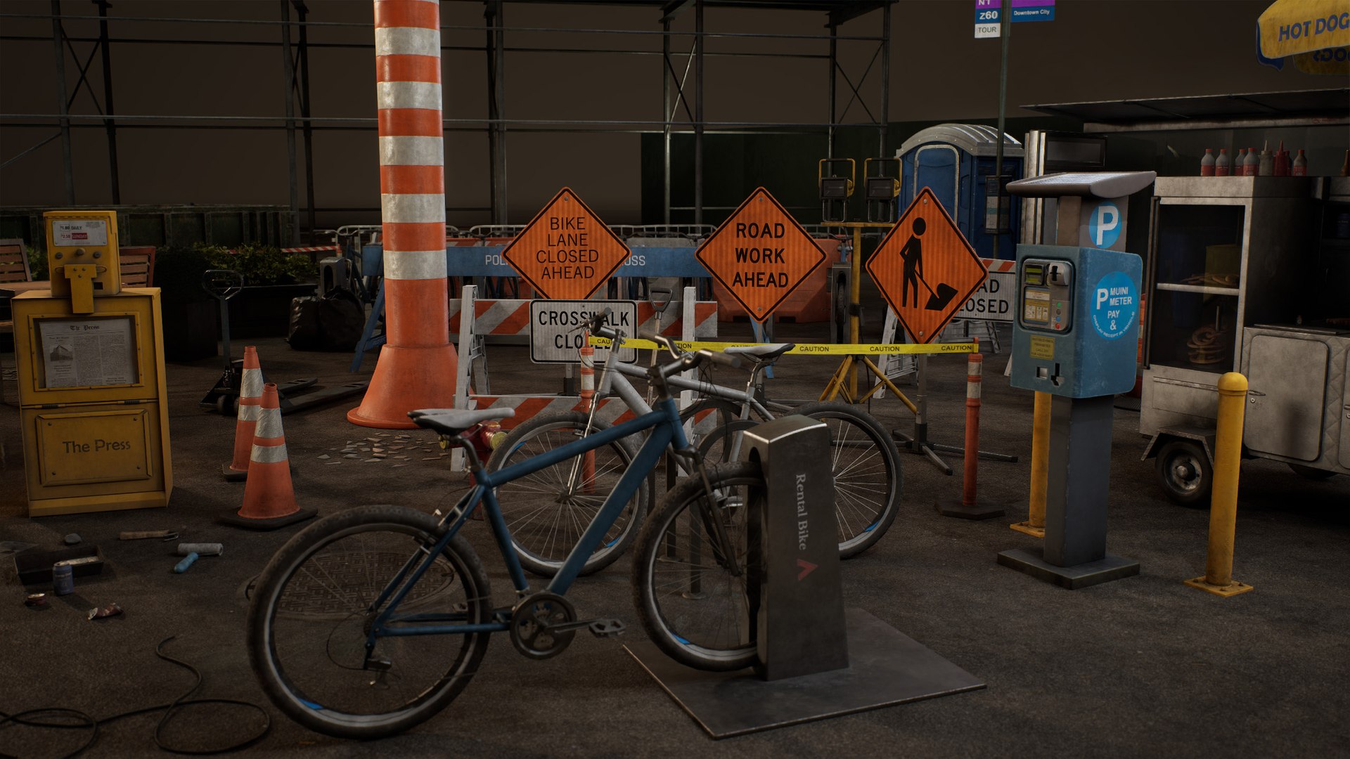 3D Model City Core - Street Props - New York - TurboSquid 2316565