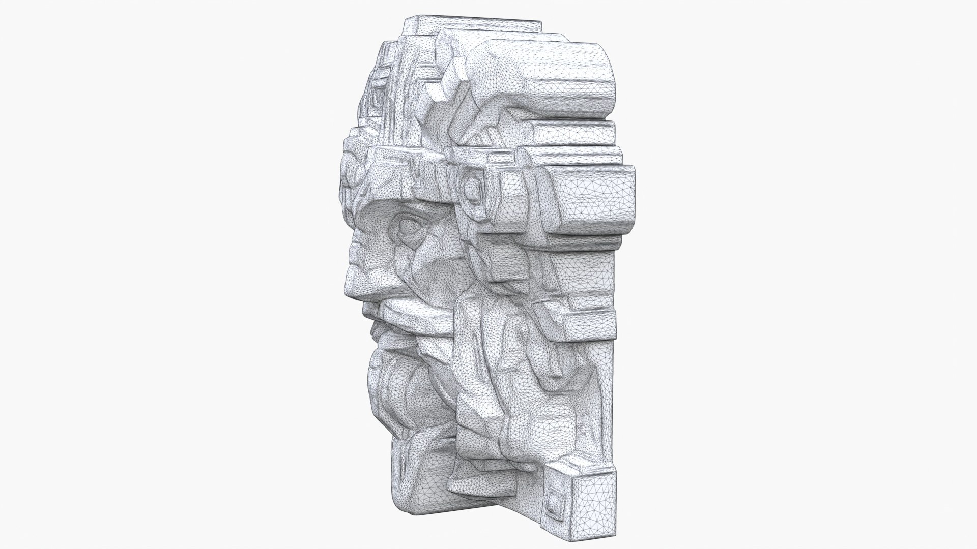 Stone Sentinel Bust 7 3D - TurboSquid 2187749