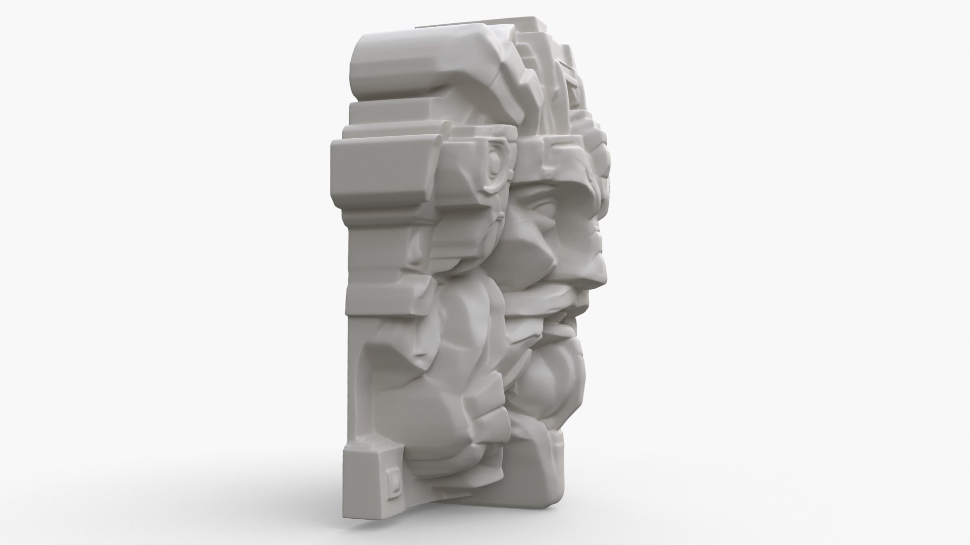 Stone Sentinel Bust 7 3D - TurboSquid 2187749