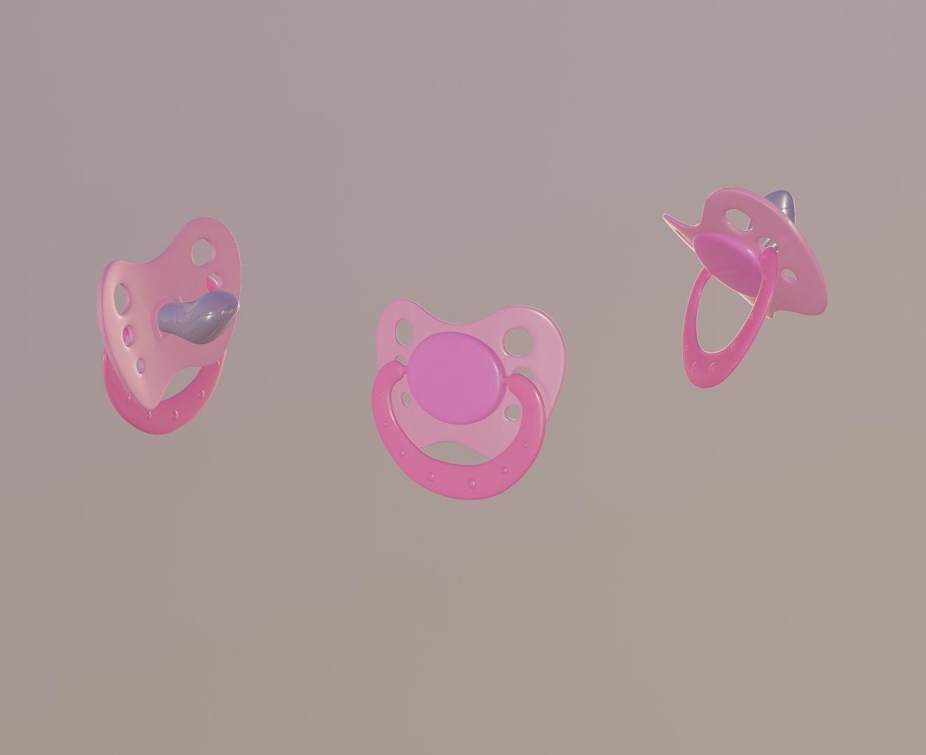 Pacifier 3D Model - TurboSquid 1480790