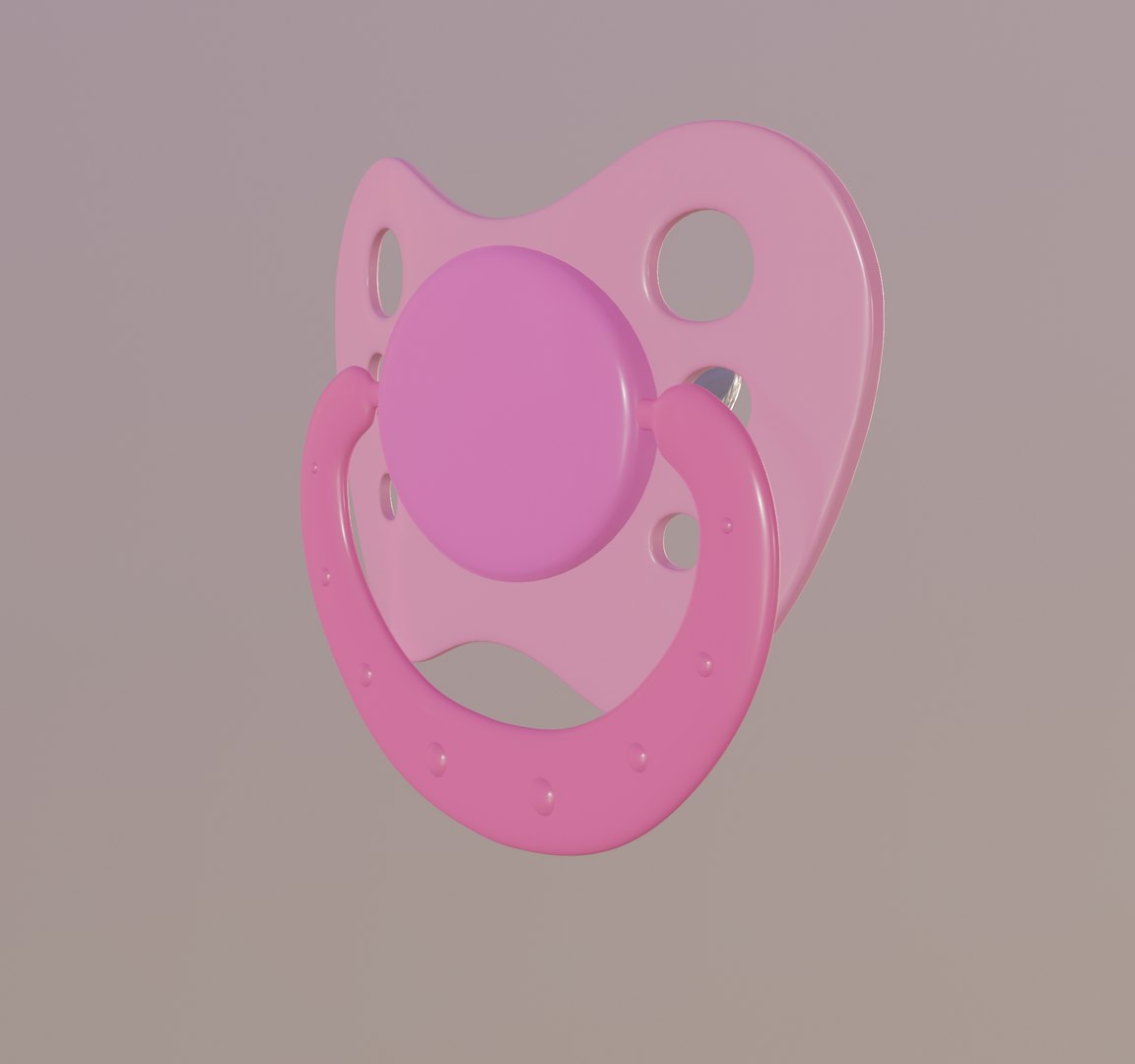 Pacifier 3D Model - TurboSquid 1480790