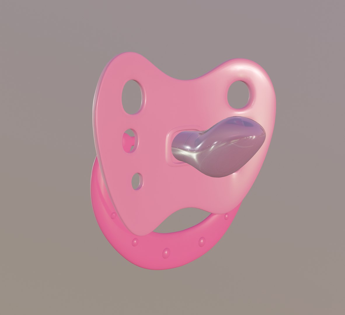 Pacifier 3D Model - TurboSquid 1480790
