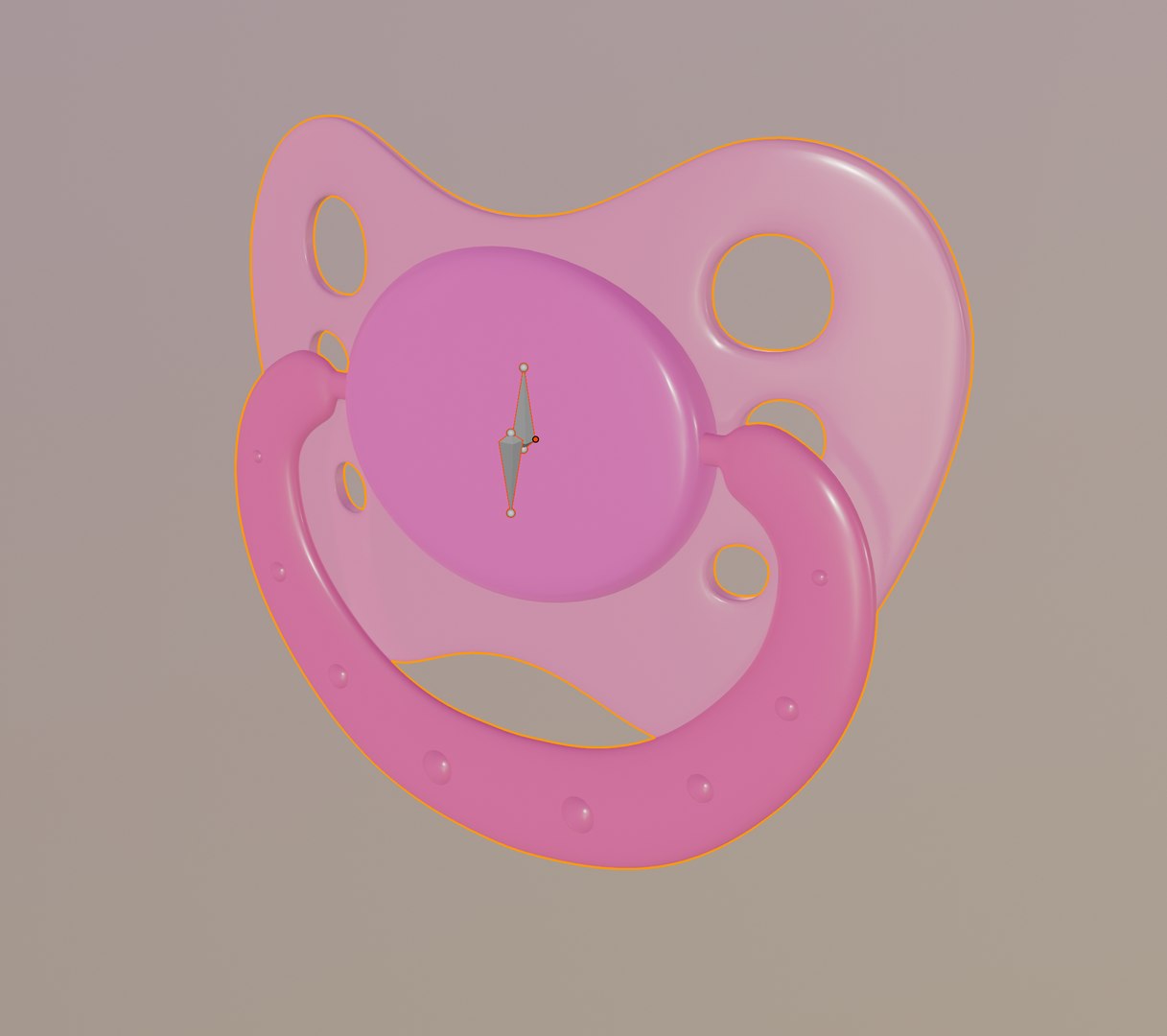 Pacifier 3D Model - TurboSquid 1480790