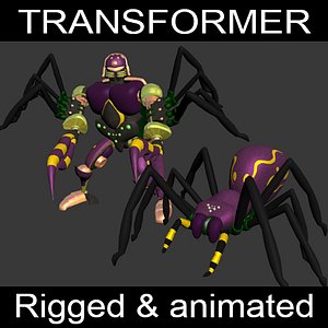 Animated Transformers 3D Models for Download | TurboSquid