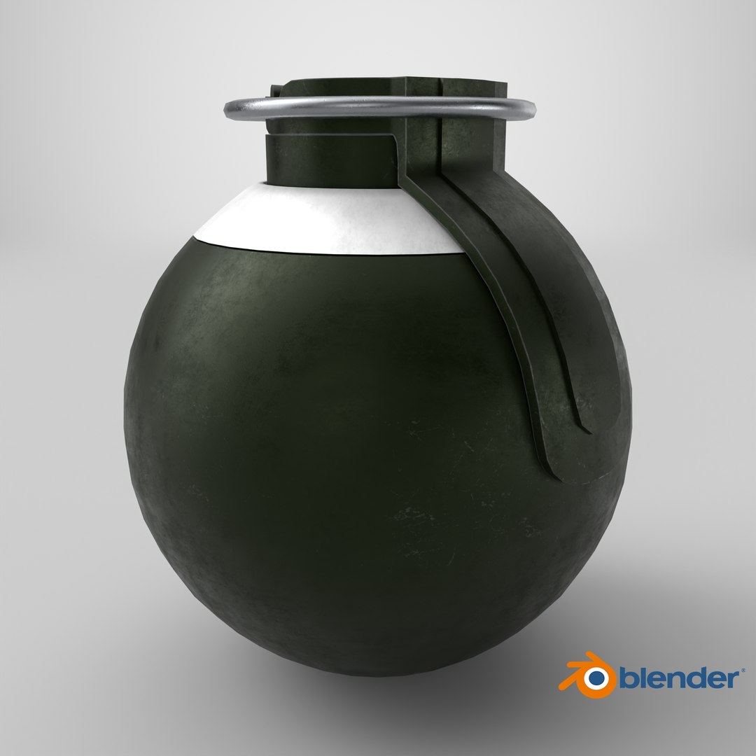 3D ET-MP Hand Grenade - TurboSquid 2244545